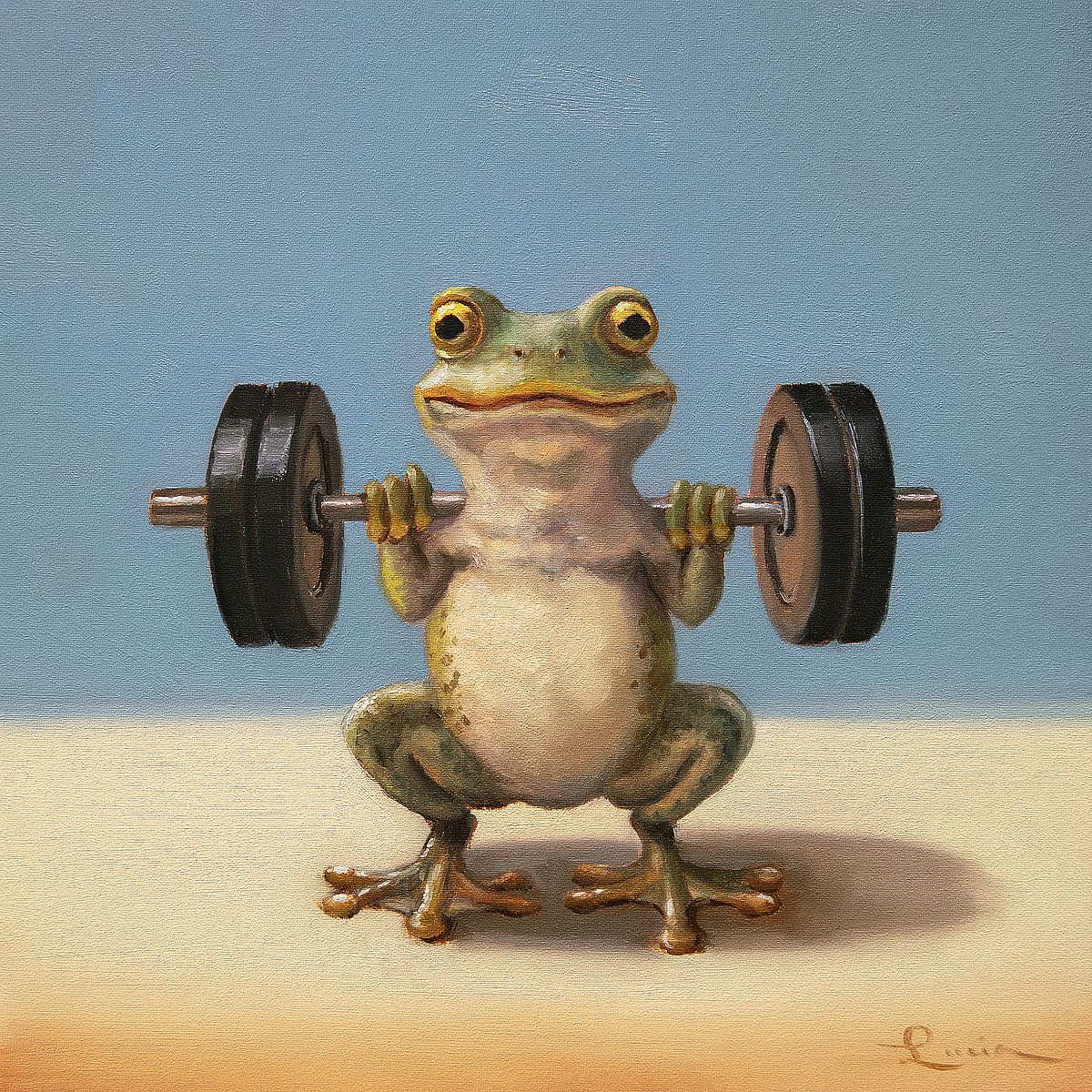 Gym Frog Back Squat – Image Conscious